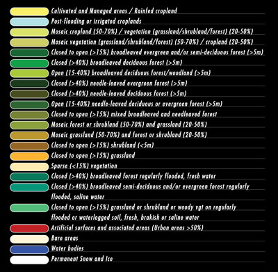 ESA Makes Global Land Cover Map Available | Science 2.0
