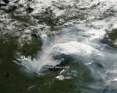 Northwest Territories Live Fire Map: Fires Not Slowing Around ...