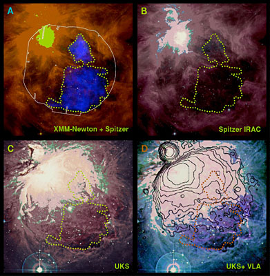 Theta1 Orionis C Looks Like A 'Santa Claus' In Space | Science 2.0