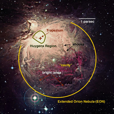 Theta1 Orionis C Looks Like A 'Santa Claus' In Space | Science 2.0